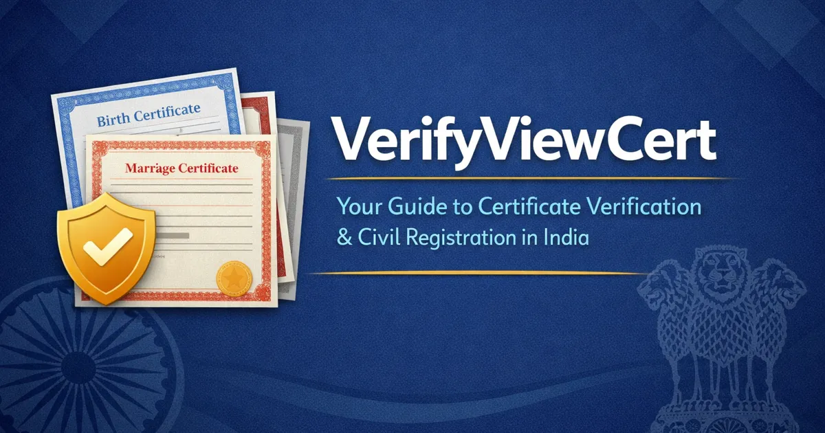 CRS ORGI Portal Explained: India's Central Civil Registration System